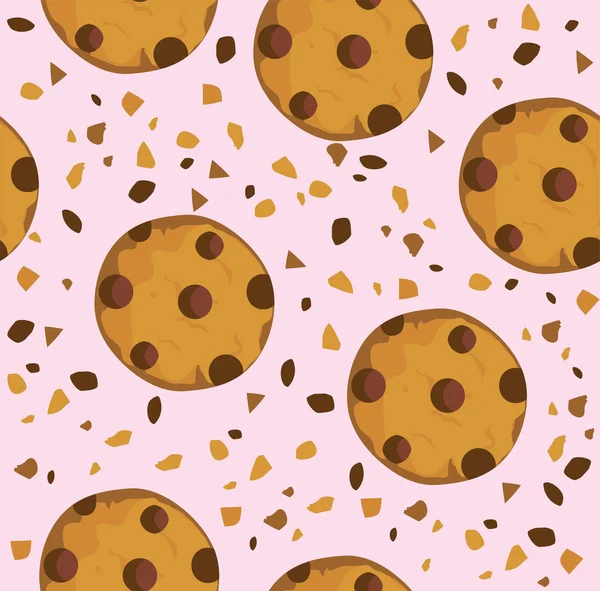 Cookie pattern Vector Art Stock Images | Depositphotos
