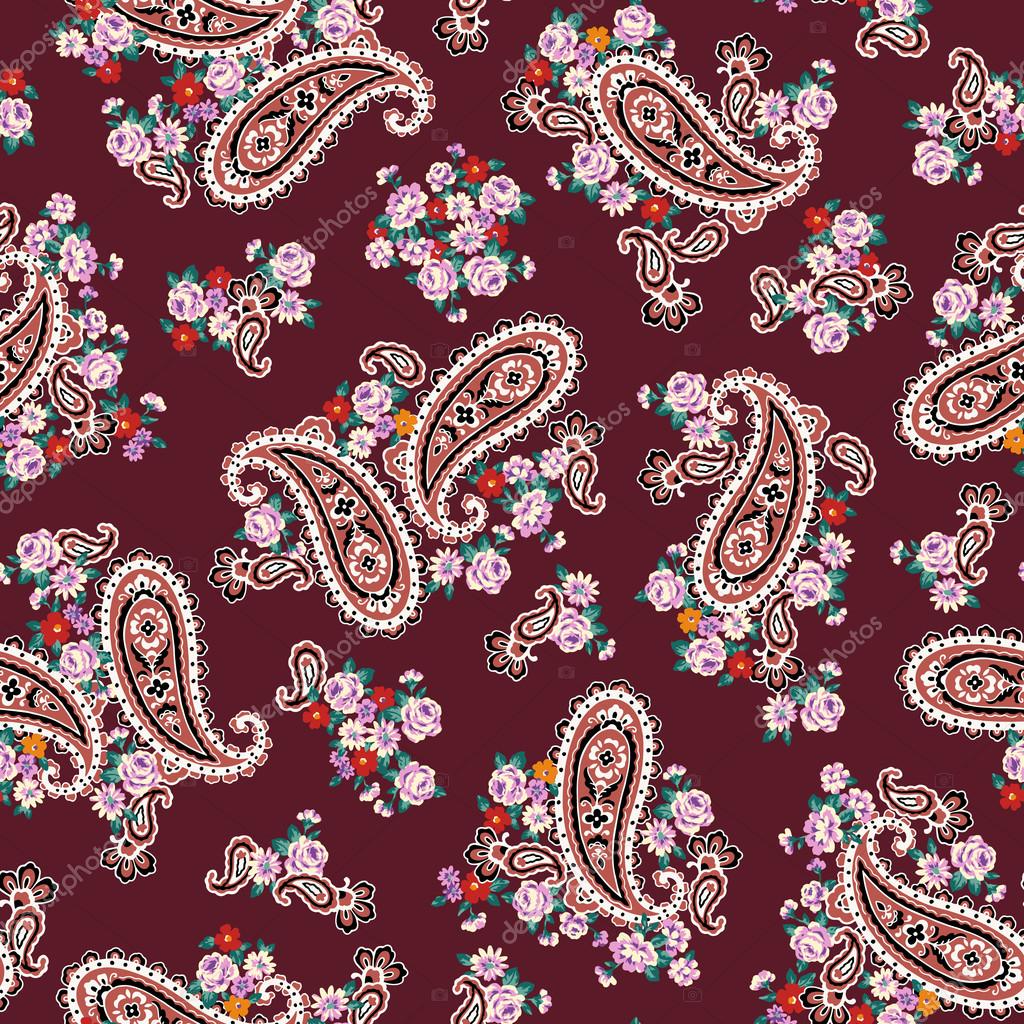 Paisley design pattern Stock Vector Image by ©daicokuebisu #127941032