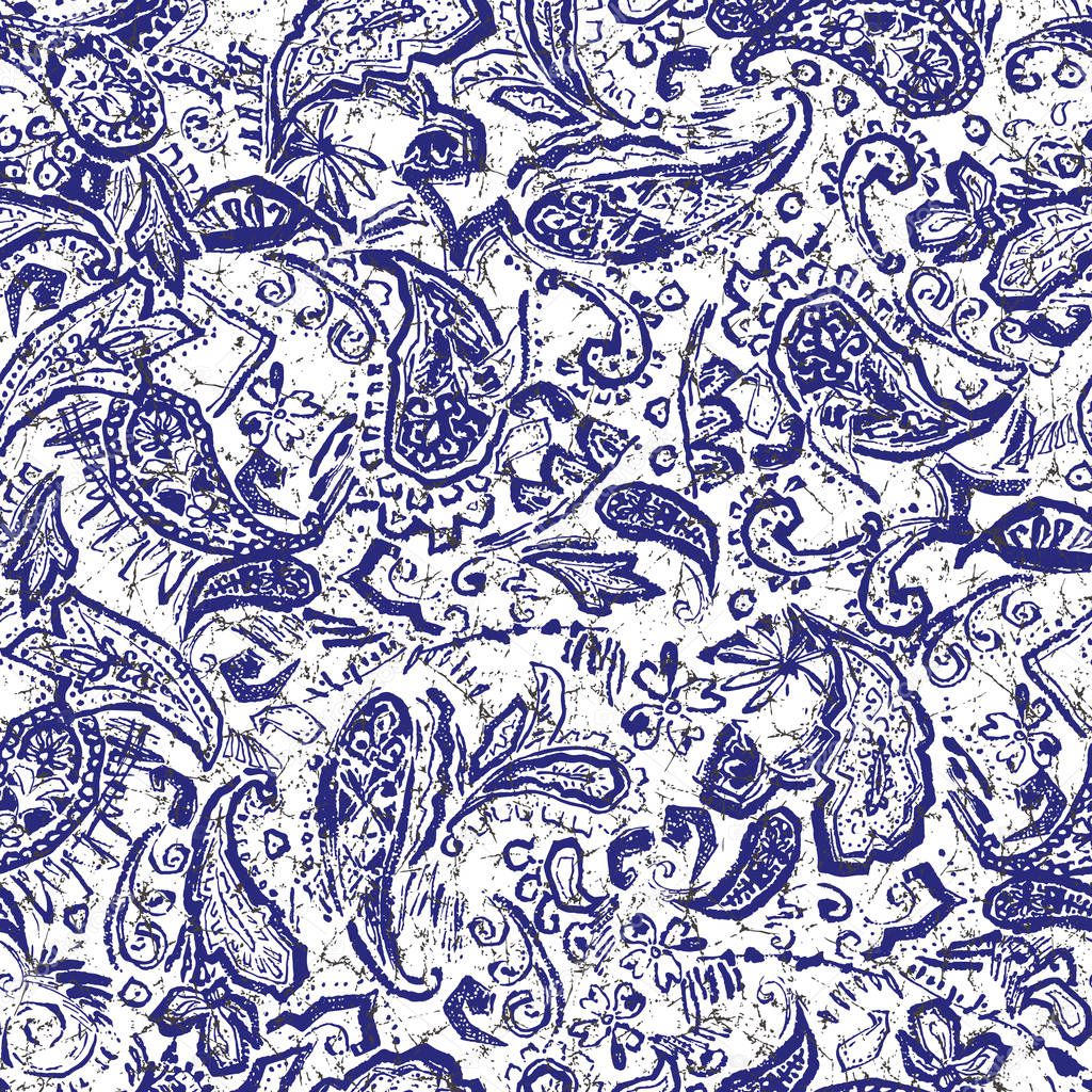 Paisley design pattern Stock Illustration by ©daicokuebisu #130452720
