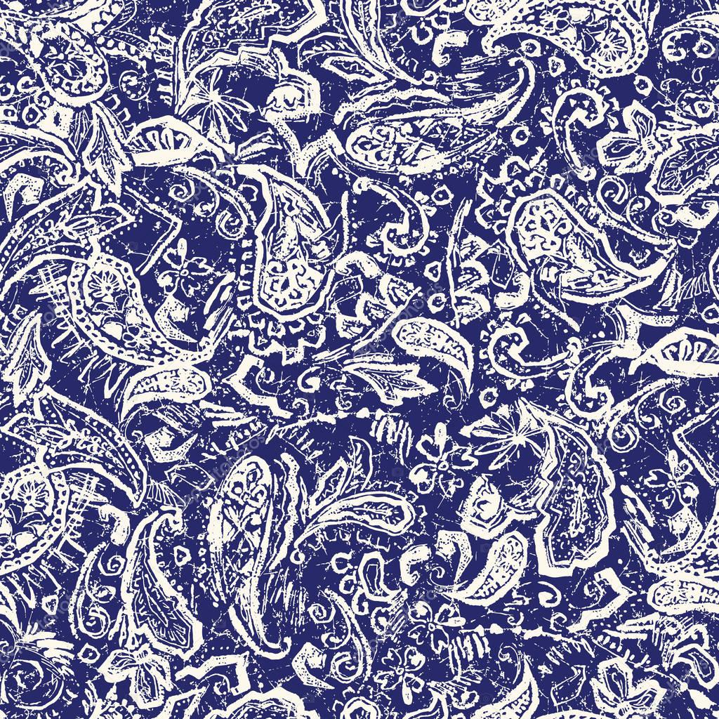 Paisley design pattern Stock Vector Image by ©daicokuebisu #130452768