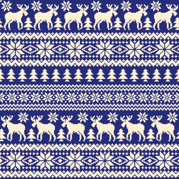 Nordic Pattern Illustration Designed Traditional Nordic Pattern — Stock ...