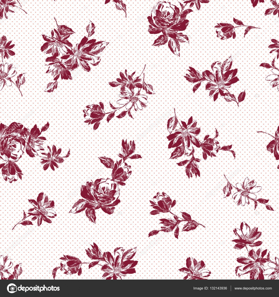 Flower illustration pattern Stock Vector by ©daicokuebisu 132143936