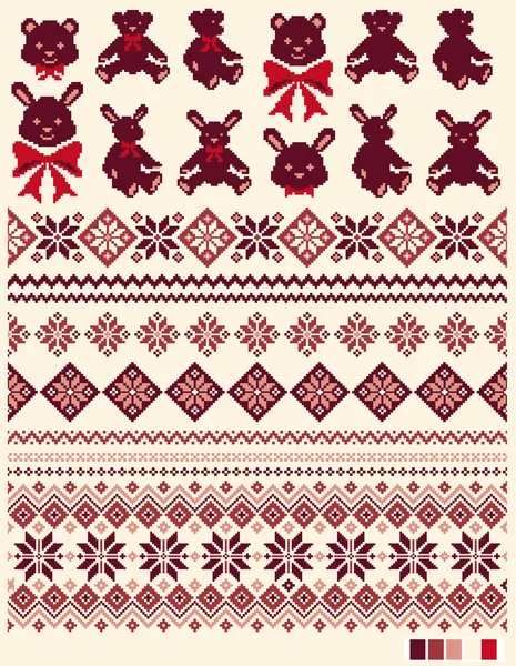 Baltic traditional patterns Stock Vector Image by ©Elfwilde #1529024