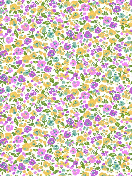 Small flower pattern Vector Art Stock Images | Depositphotos