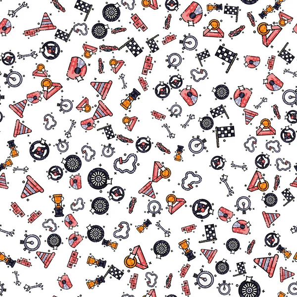 Open wheel racing seamless pattern Stock Vector Image by ...