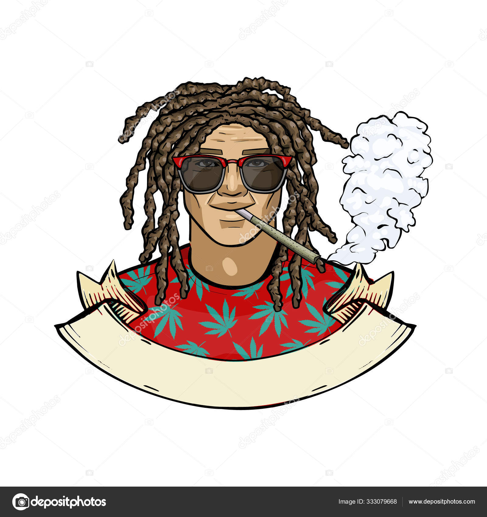 Rasta Man Drawing