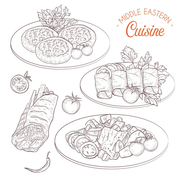 ᐈ Middle eastern restaurant design stock illustrations, Royalty Free ...
