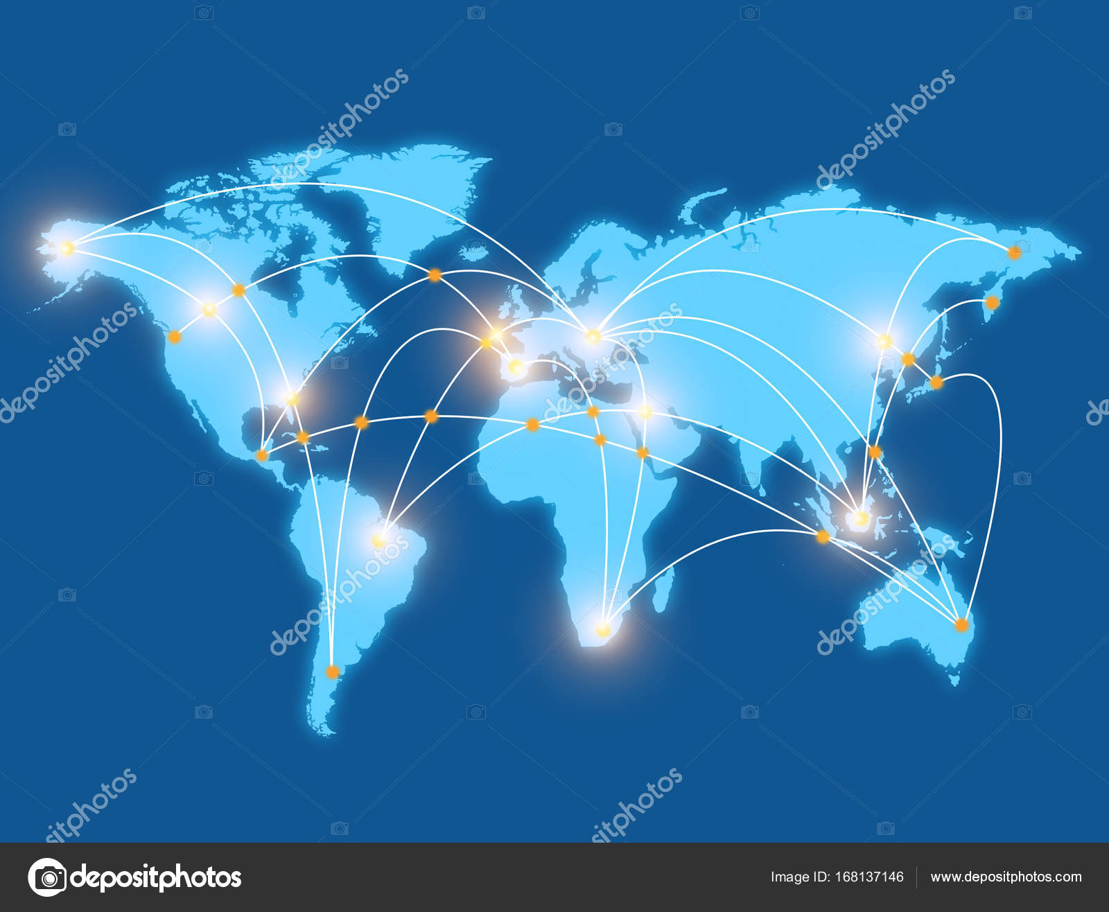 World network connection concept. Stock Photo by ©mrfiza 168137146