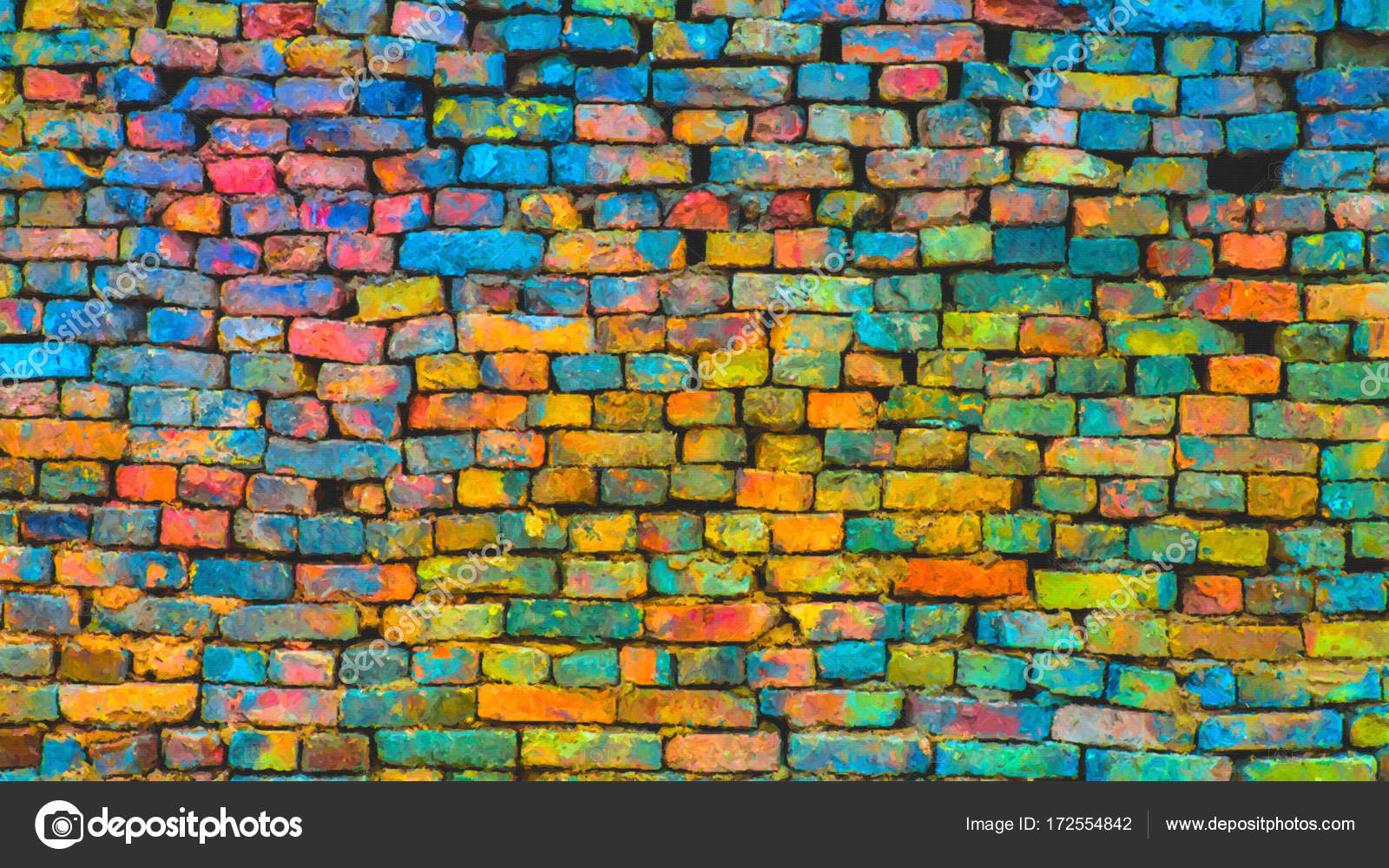 The background Brick wall high resolution — Stock Photo © ashothome ...