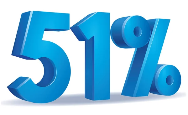 51 percent Vector Art Stock Images | Depositphotos