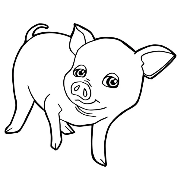 Alpha Pig Coloring Pages