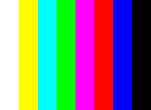 Colour Bars Test Card Screen Smpte Television Color Test Calibration ...