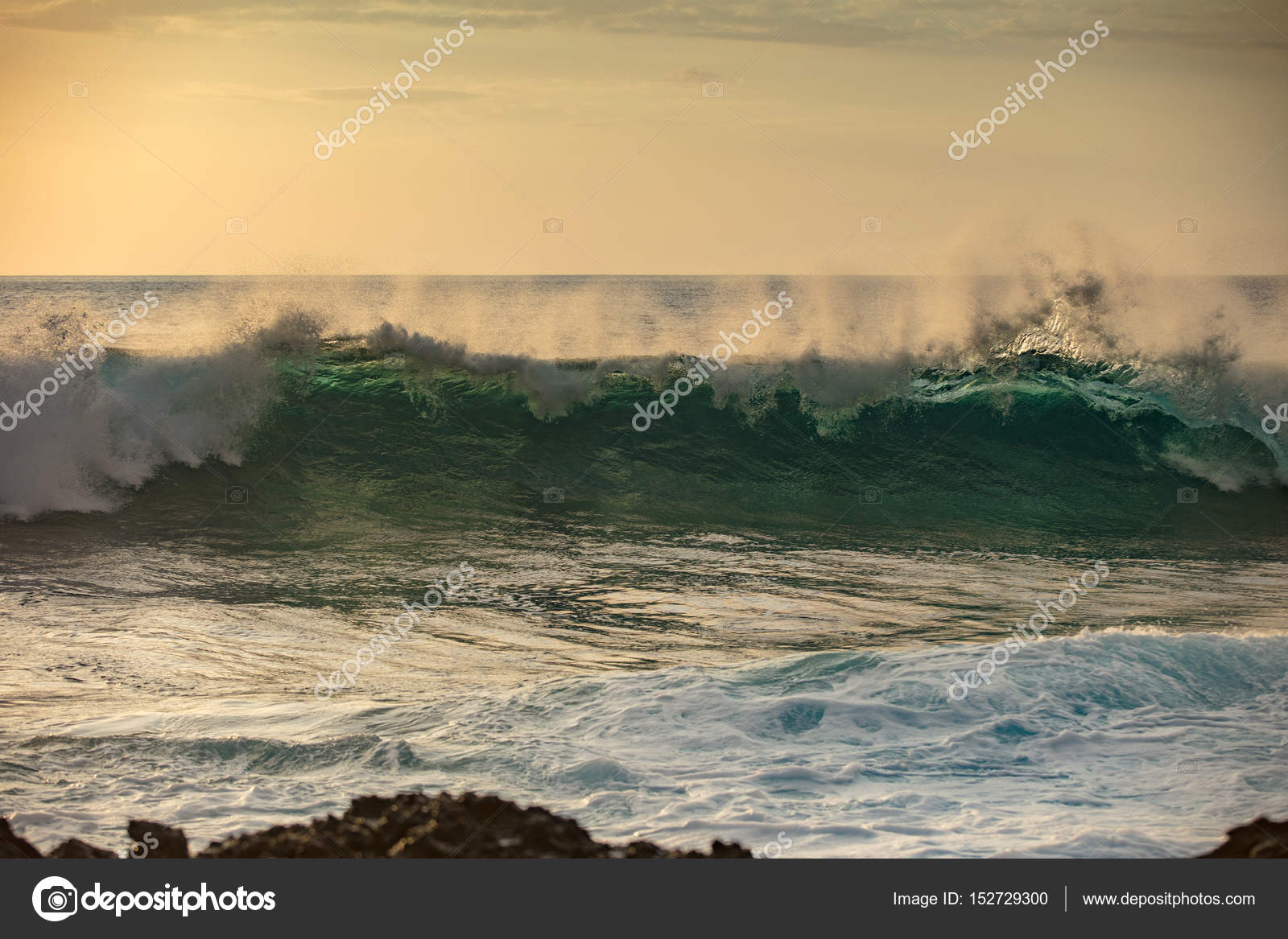 Big Ocean Wave — Stock Photo © vitaliy_sokol #152729300