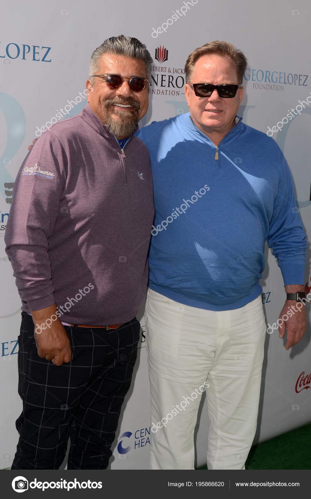 George Lopez Mark Enlow 11E Tournoi Annuel Golf Célébrité Fondation ...