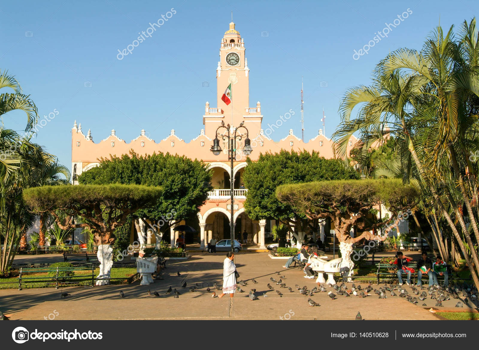 The Town Hall at Merida, Mexico – Stock Editorial Photo © Fotoember ...