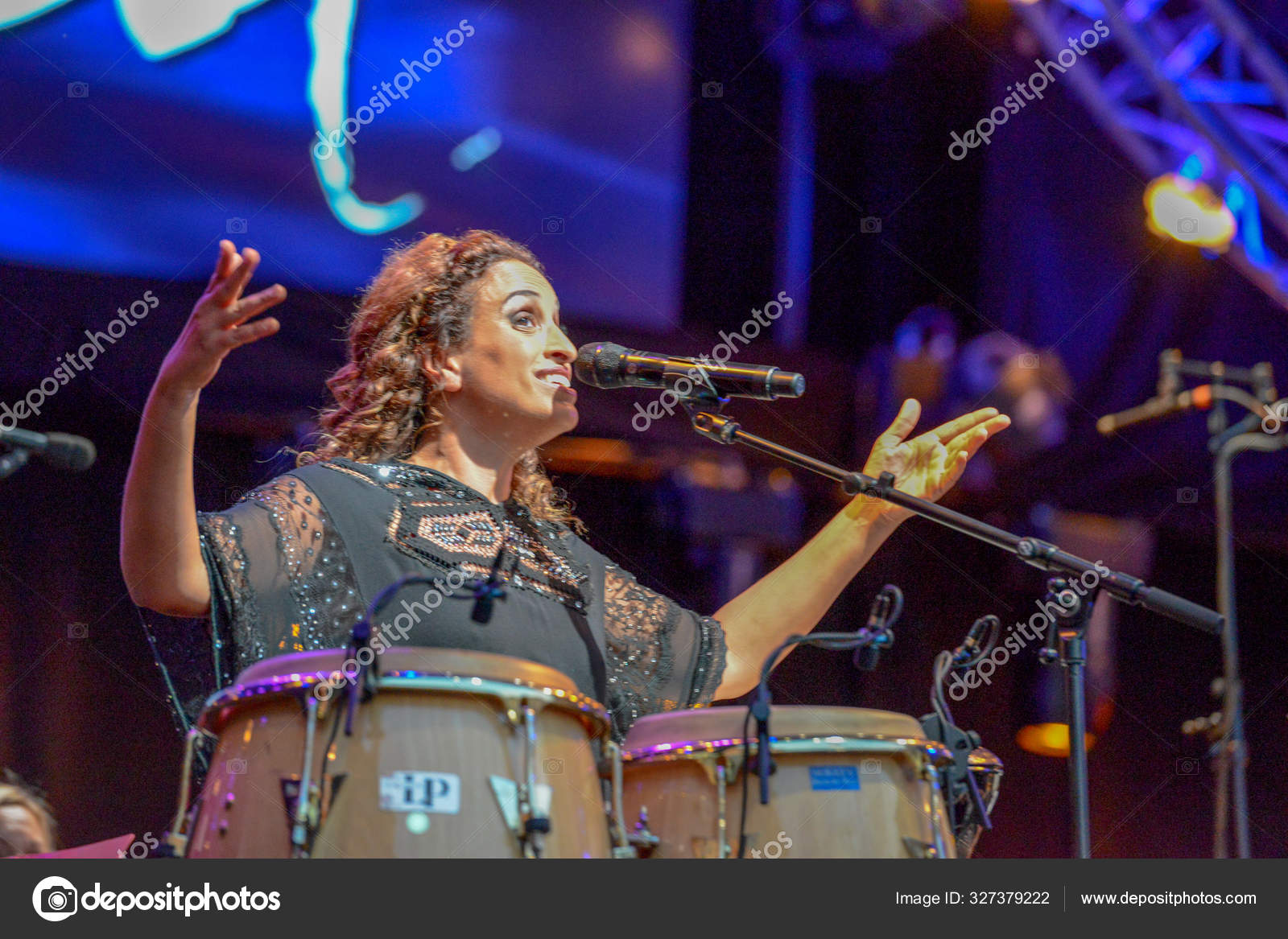 Singer Noa at Estival Jazz Lugano on Switzerland – Stock Editorial ...