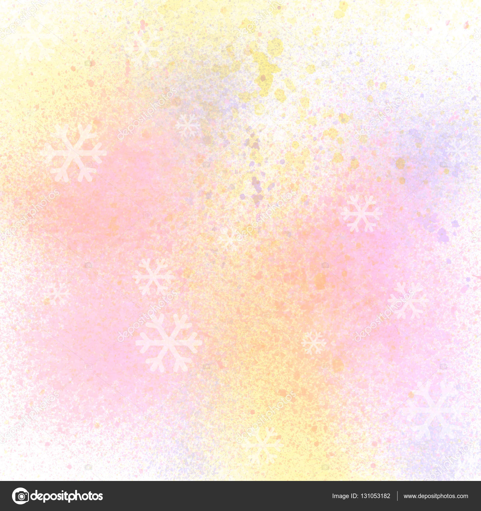 Snowflakes with colorful spray paint Stock Illustration by ©gubgibgift ...