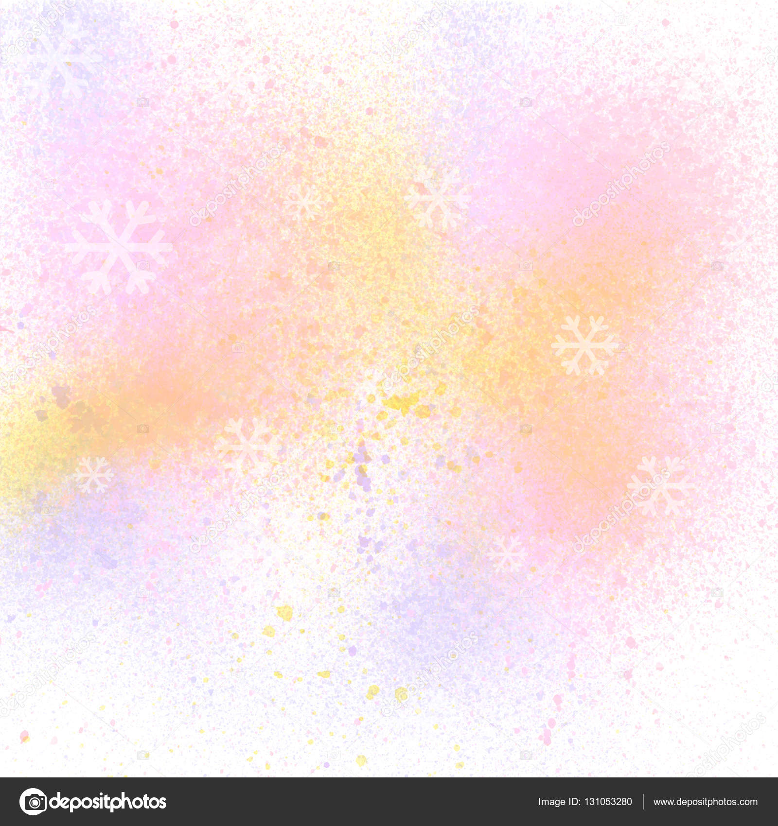 Snowflakes with colorful spray paint Stock Illustration by ©gubgibgift ...