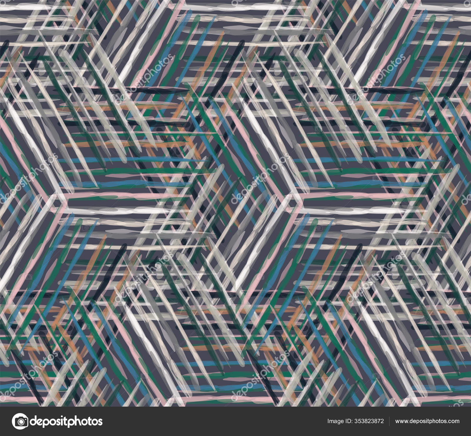 Watercolor vector woven background. Criss Cross masculine shirt line ...