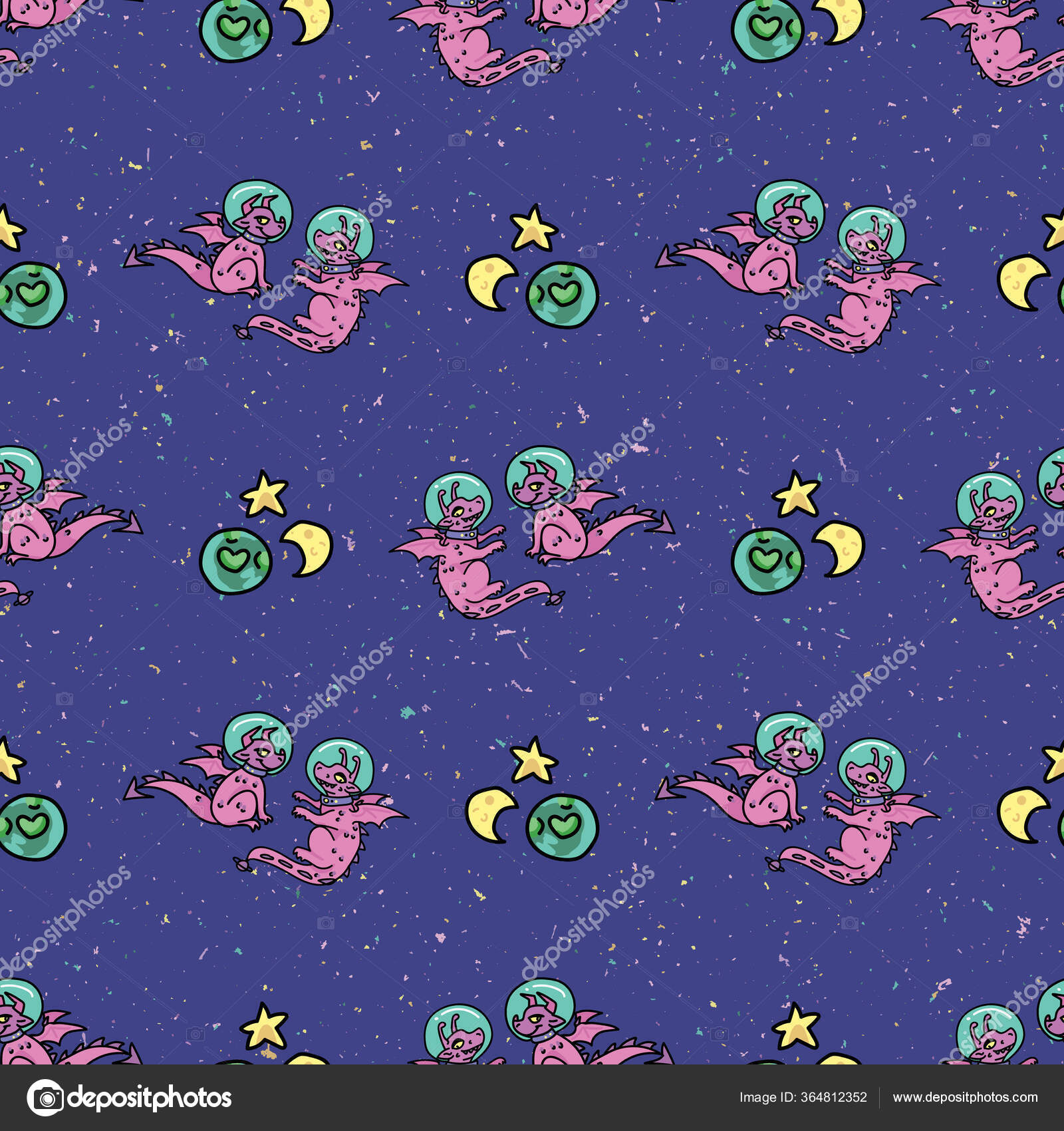 PF076 Easter Swan Seamless Repeat Pattern Boho Neutral Animal Repeat ...