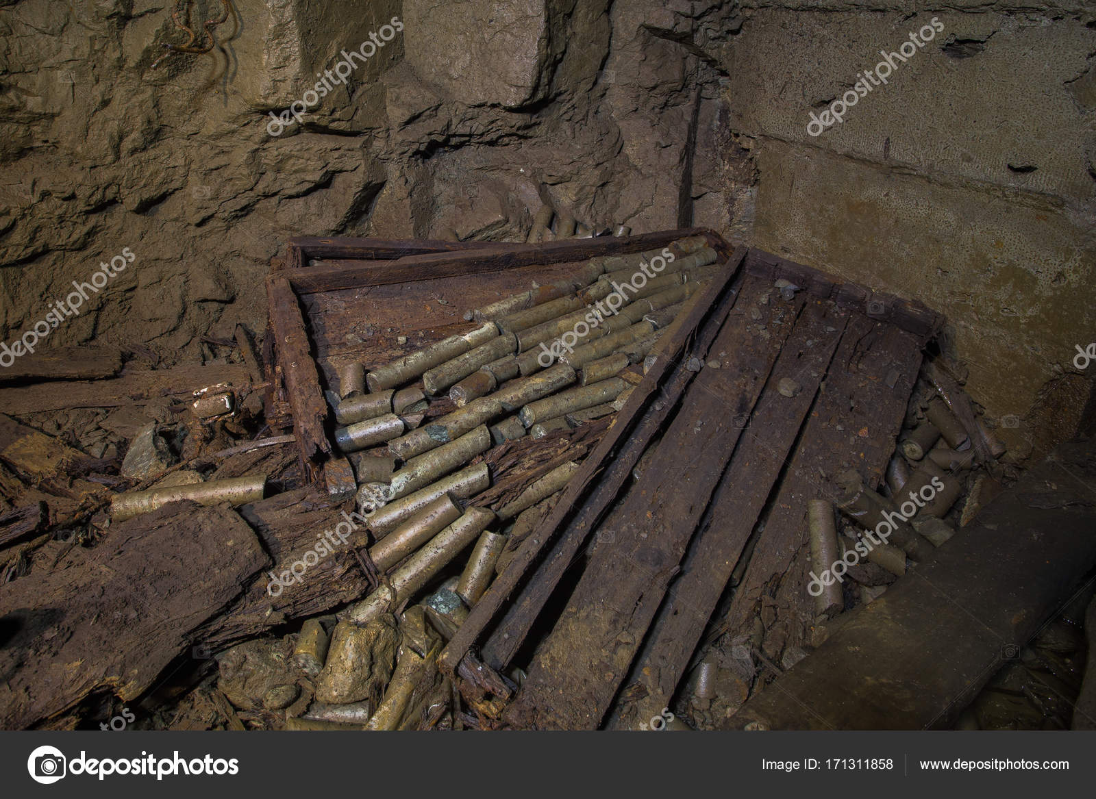 Geological Box Core Samples Underground Mine — Stock Photo © mishainik ...