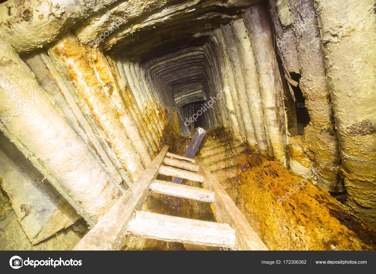 Gold Mine Shaft
