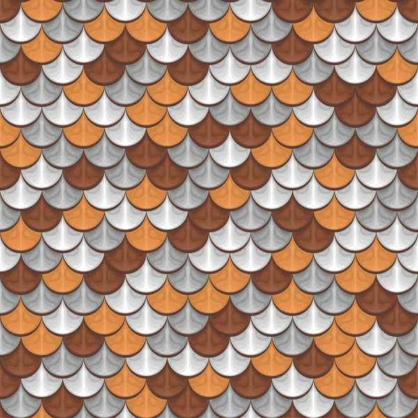 Seamless colorful river fish scales — Stock Vector © Sovusha #76705445