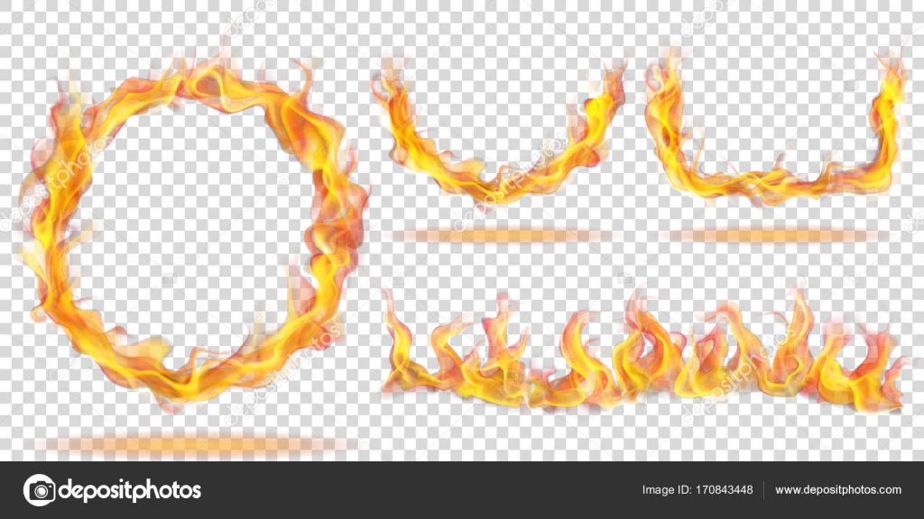 Fire flames for light background ⬇ Vector Image by © 31moonlight31 ...