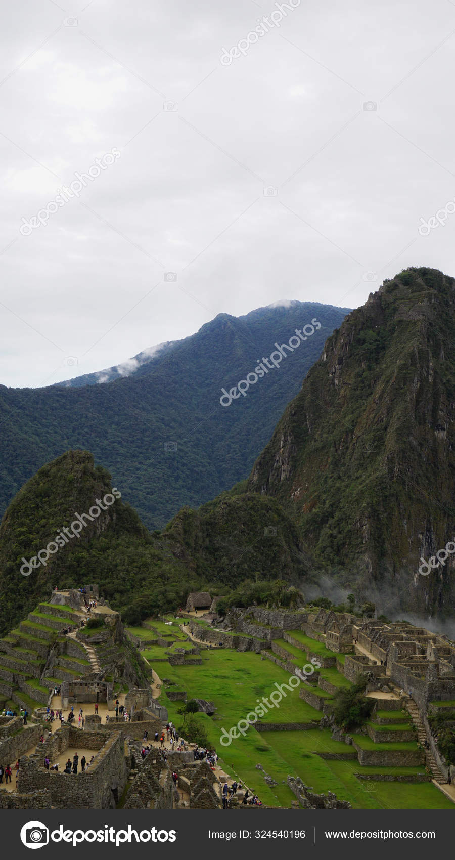 Inca Architecture City Machu Picchu Peru — Stock Photo ...