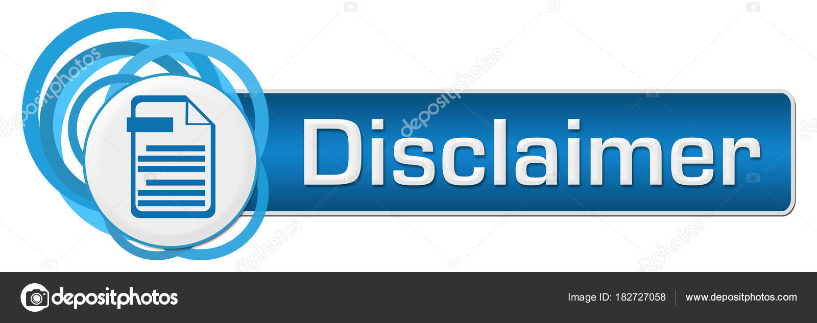 Disclaimer Concept Image Text Paper Symbol Stock Photo by ©ileezhun ...