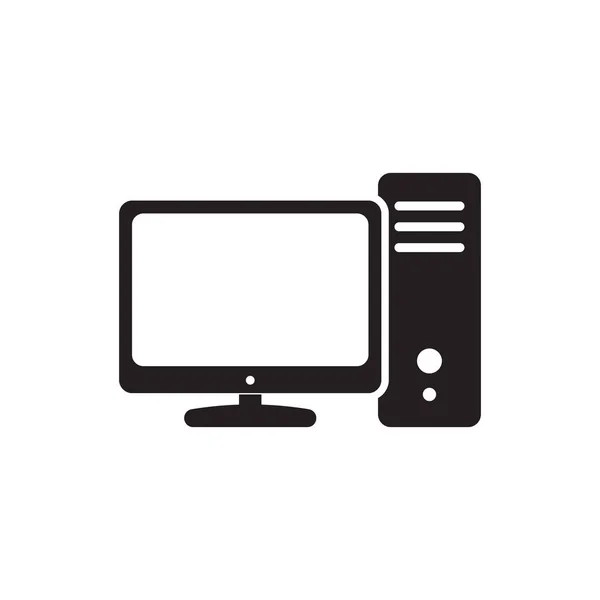 Desktop Computer Icon Vector