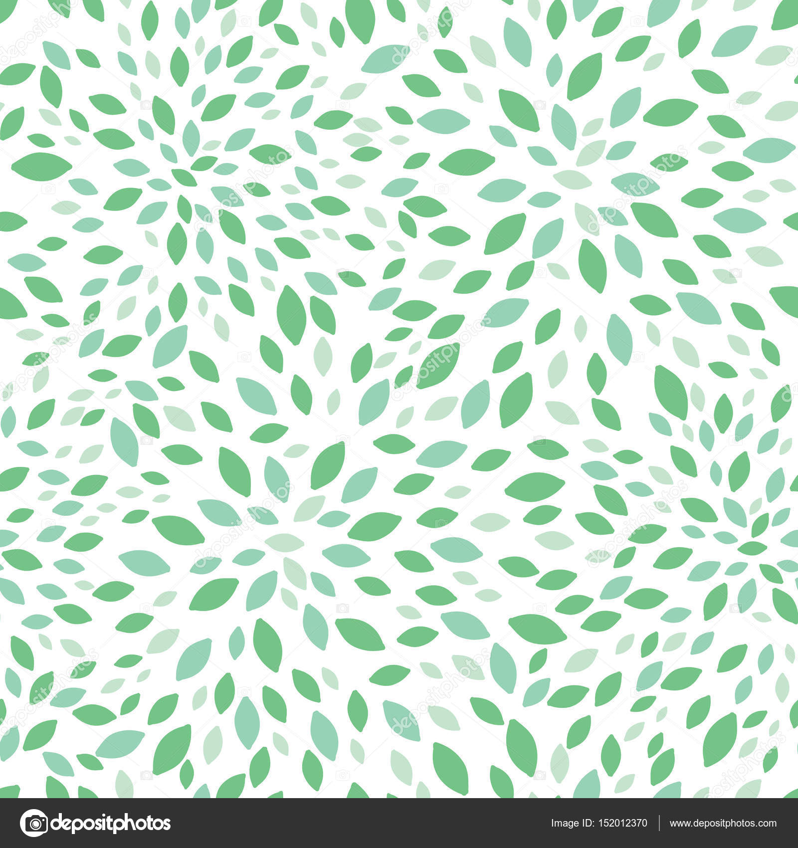 Green Leaf Background Repeating