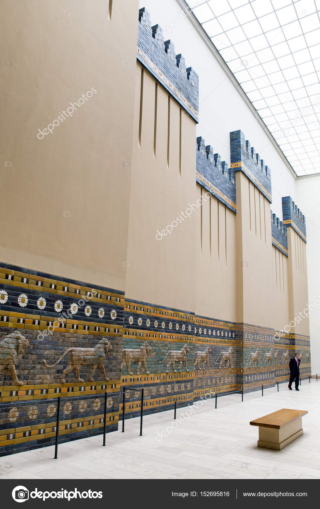 Ishtar Gate Of Babylon Pergamon Museum In Berlin Dana