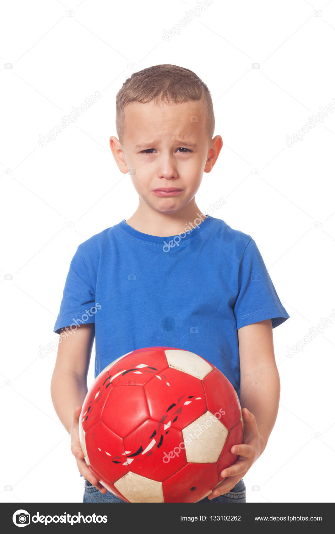Defeated soccer player Stock Photo by ©kirillica 133102262