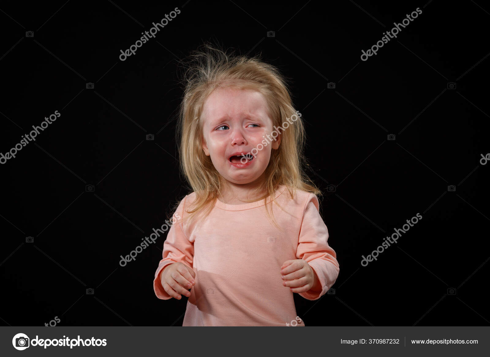 Lost Little Girl Crying