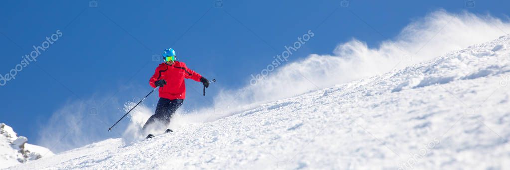 Man skiing Pictures, Man skiing Stock Photos & Images | Depositphotos®