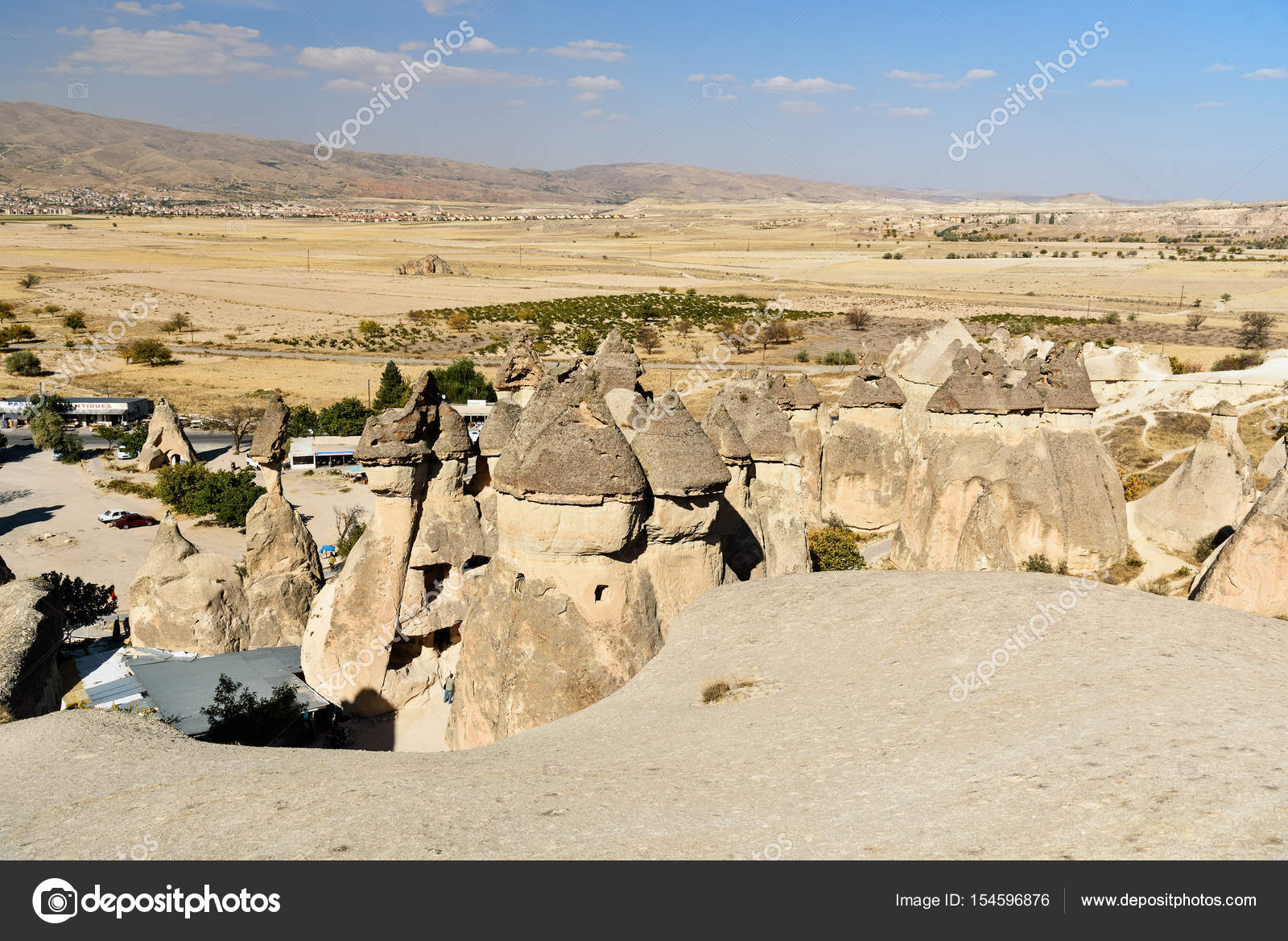 Pasabag Fairy Chimneys in Cappadocia. Turkey — Stock Photo ...