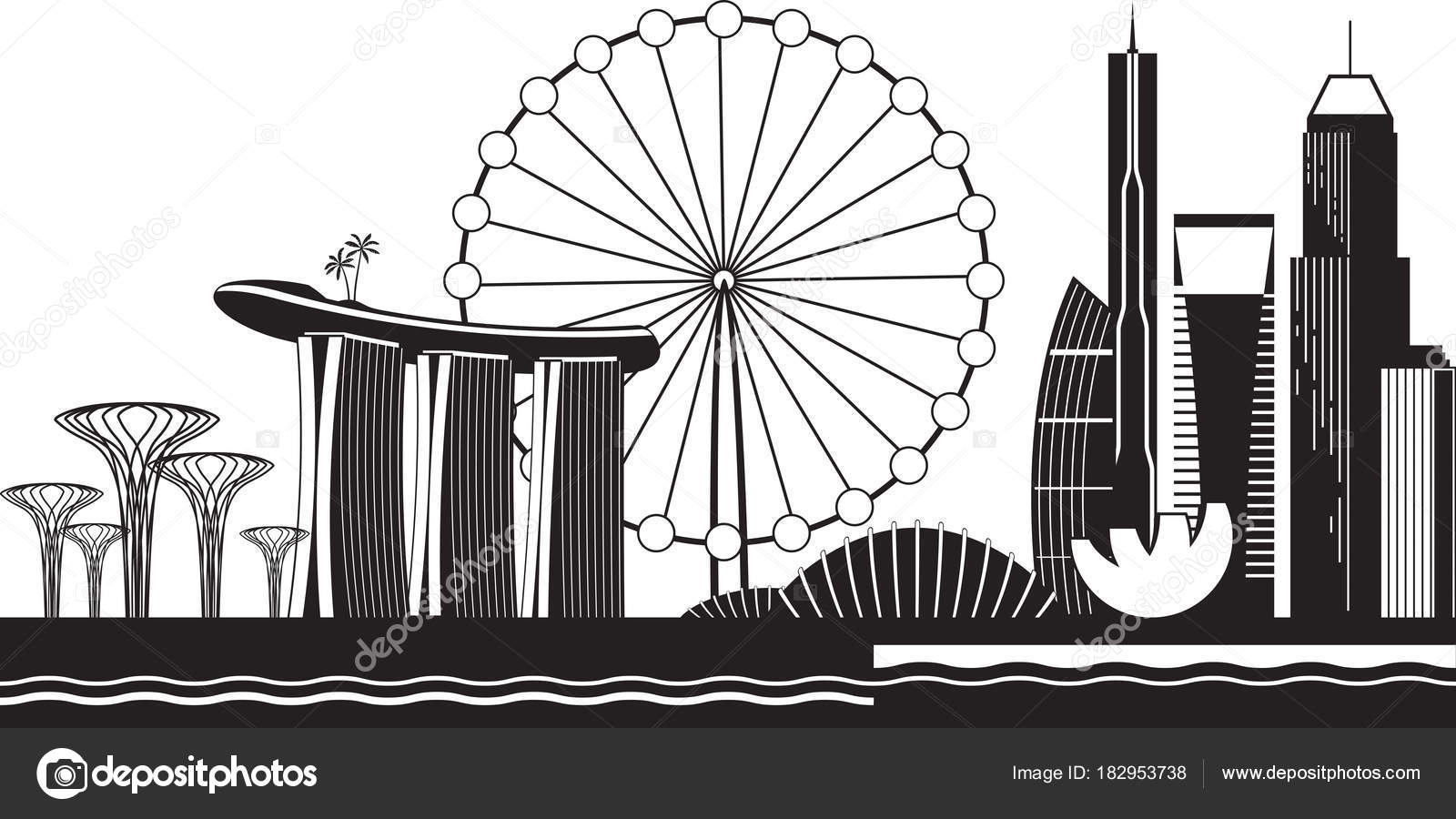 Esplanade Singapore Drawings