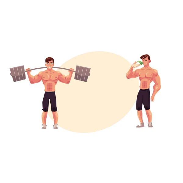 Shirtless Vector Art Stock Images | Depositphotos