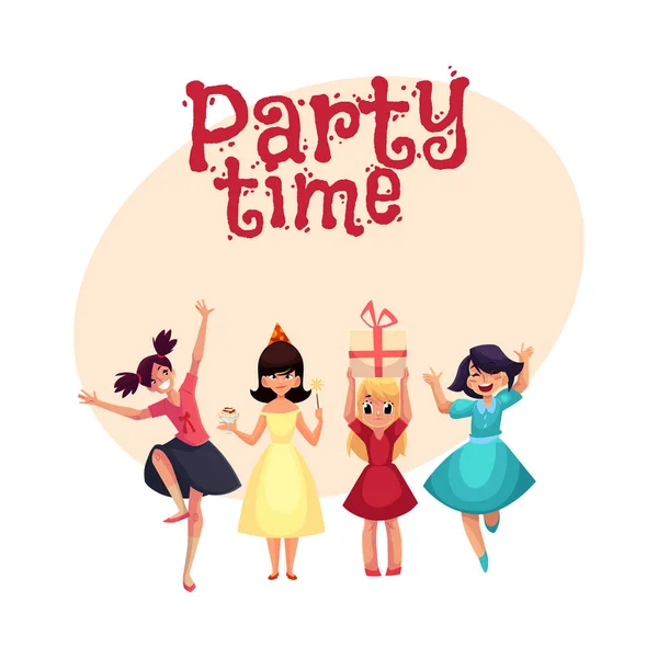 100,000 Party girls Vector Images | Depositphotos