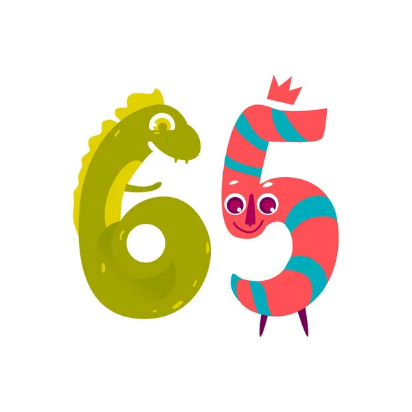 Numeric character design Stock Vector Image by ©yupiramos #105654788