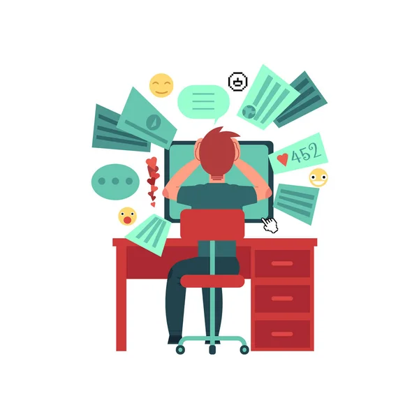 23 Too much technology Stock Illustrations | Depositphotos®