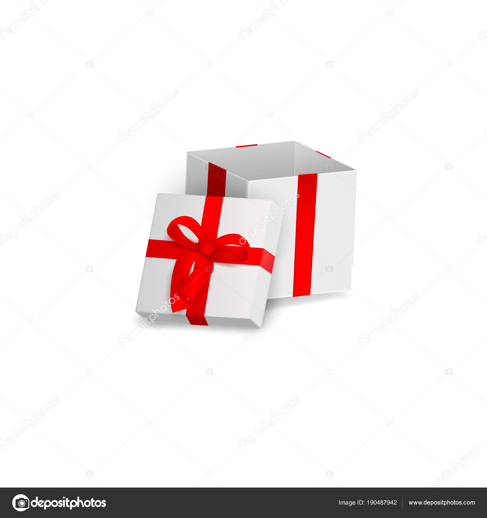 Open Christmas Gift Boxes