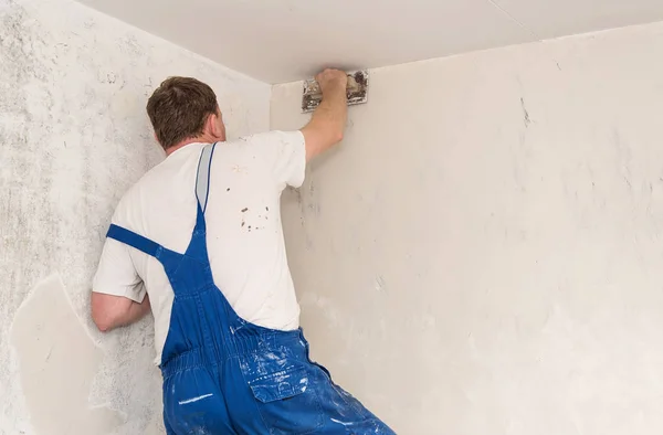 Plaster work application Stock Photos, Royalty Free Plaster work ...