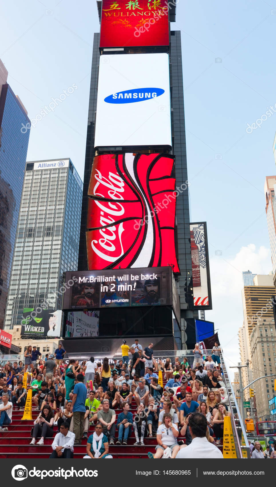 Times Square is an iconic street of New York City – Stock Editorial ...