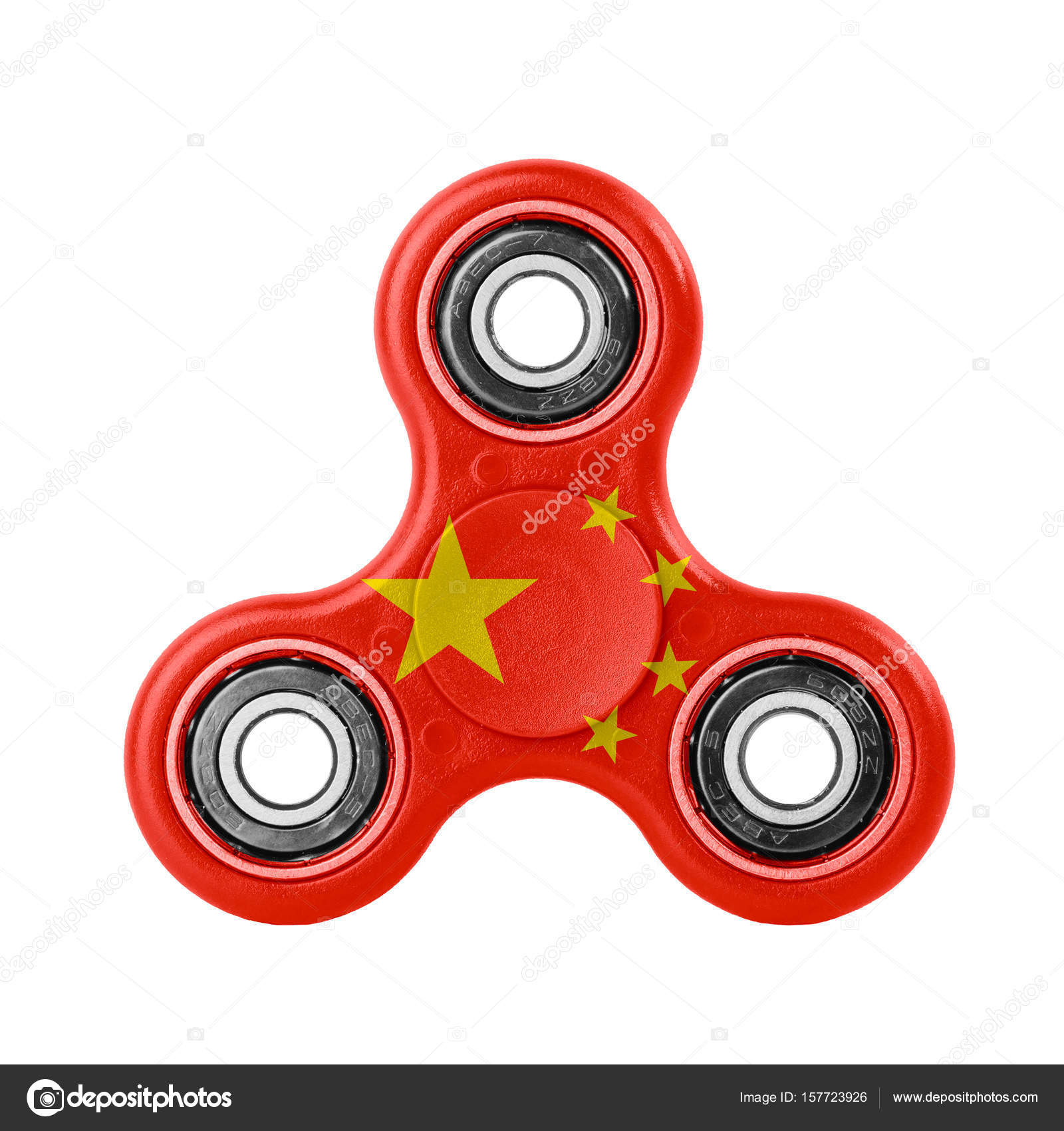 Fidget spinner with China flag theme Stock Photo by ©AntonioGravante ...
