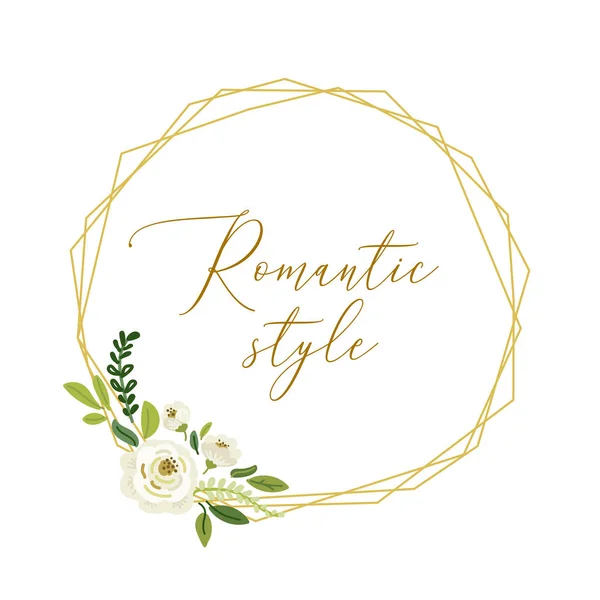 Cute botanical theme floral background with bouquets of hand drawn ...