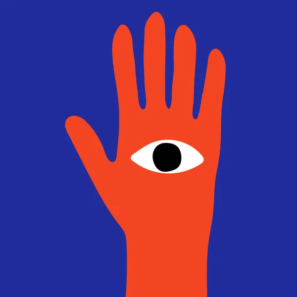 Hand drawn magic elements as hand with the eye Stock Vector by ... Hand drawn magic elements as hand with the eye Stock Vector by ...