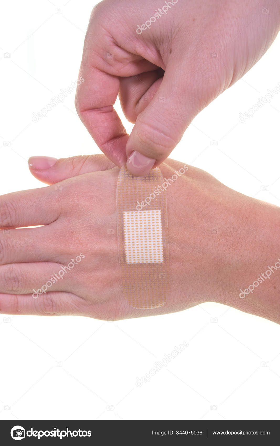 Antibacterial Plaster First Help Pharmacy Protection Body Care ...