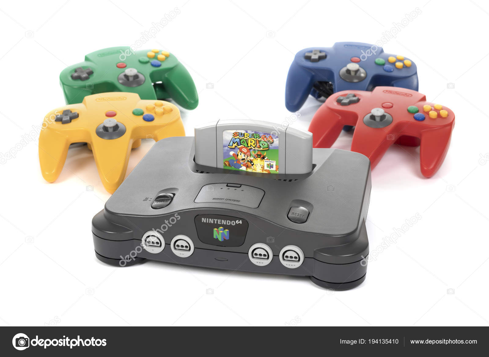 The N64 Gaming System Made by Nintendo – Stock Editorial Photo © robtek ...